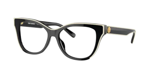 Tory Burch Optical Glasses Ty2147u - Black,ivory