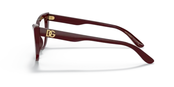 Dolce & Gabbana Cat Eye Eyeglasses - Bordeaux