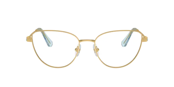 SWAROVSKI Cat Eye Eyeglasses - Gold