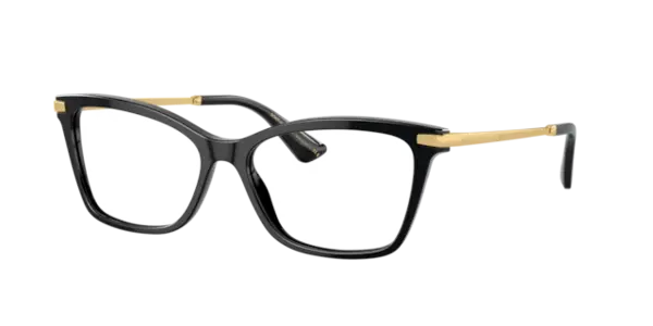 Dolce & Gabbana Rectangle Eyeglasses - Black