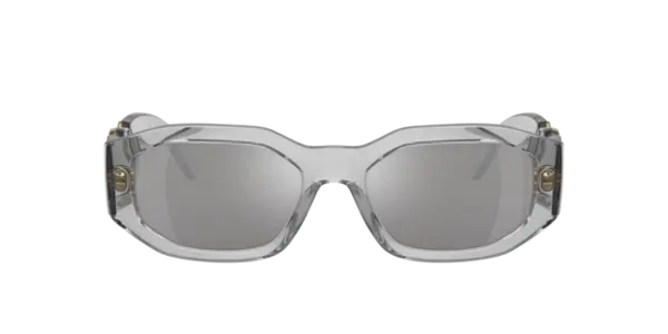 Versace Biggie Sunglasses - Transparent Grey