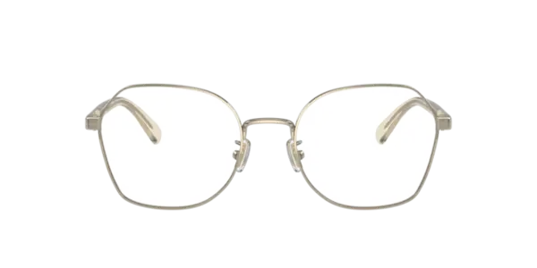 COACH Irregular Eyeglasses - Shiny Light Gold
