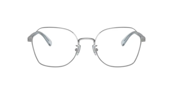 COACH Irregular Eyeglasses - Shiny Silver