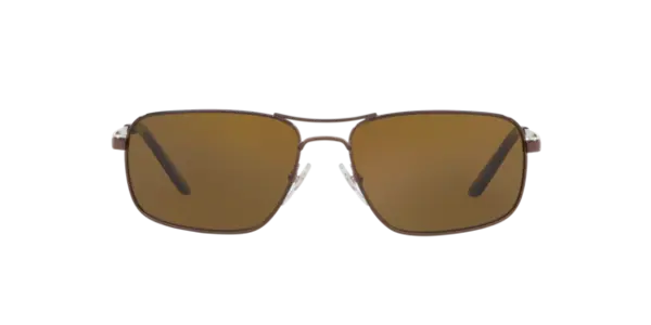 SFEROFLEX Rectangle Sunglasses - Dark Brown