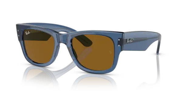 Ray-ban Full Rim Sunglasses - Transparent Blue