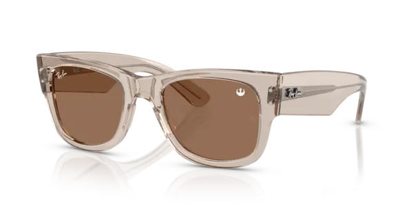 Ray-ban Full Rim Sunglasses - Transparent Light Brown
