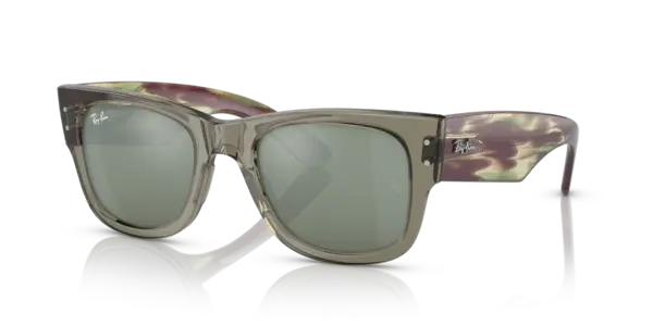 Ray-ban Full Rim Sunglasses - Verde Traslúcido