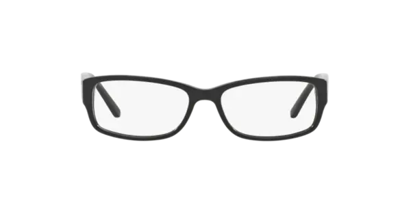 SFEROFLEX Rectangle Eyeglasses - Black