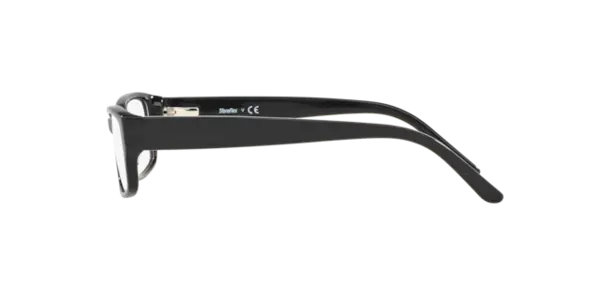 SFEROFLEX Rectangle Eyeglasses - Black