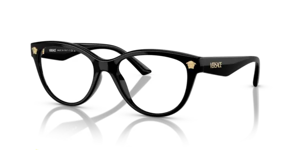 Versace Ve3365u Eyeglasses - Noir