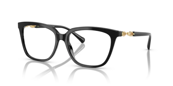 Emporio Armani Full Rim Eyeglasses - Shiny Black