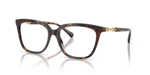 Emporio Armani Full Rim Eyeglasses - Shiny Havana