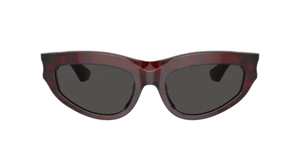 Burberry Cat Eye Sunglasses - Check Red
