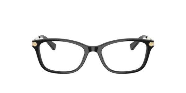 COACH Eyeglasses Full Rim Pillow Frame - Black
