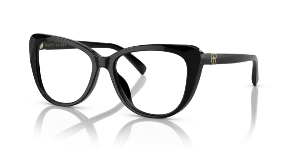 Ralph Lauren Full Rim Cat Eye Eyeglasses - Noir