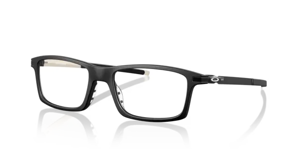 Oakley Rectangle Full Rim Eyeglasses - Satin Black