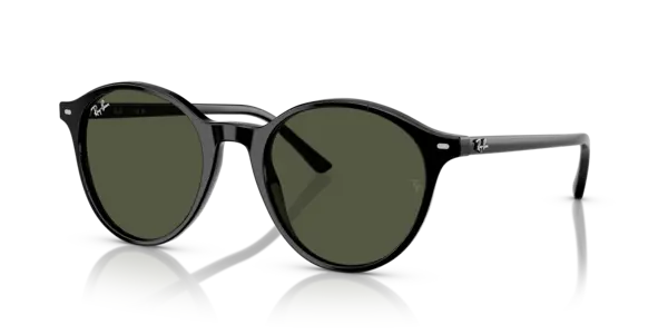Ray-ban Round Frame Sunglasses - Noir