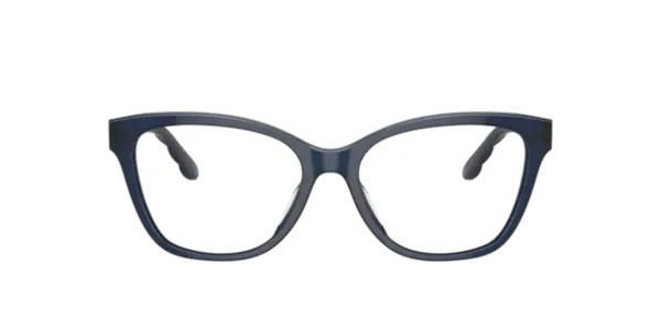 Tory Burch Rectangle Eyeglasses - Transparent Navy