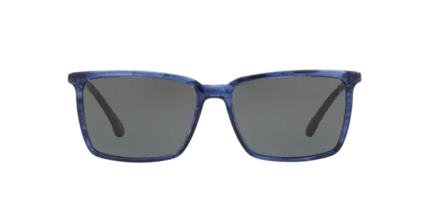 Brooks Brothers Rectangle Sunglasses - Navy Horn