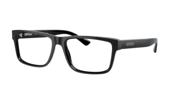 FERRARI Rectangle Optical Glasses - Black