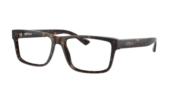 FERRARI Rectangle Optical Glasses - Havana