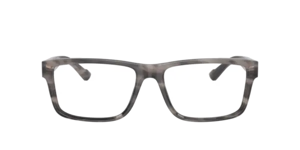FERRARI Rectangle Optical Glasses - Striped Grey