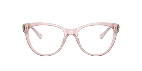 Versace Ve3304 Cat Eye Eyeglasses - Transparent Pink