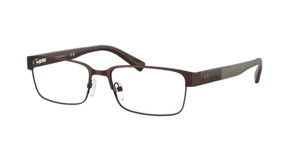 Armani Exchange Rectangle Eyeglasses - Brown