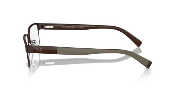 Armani Exchange Rectangle Eyeglasses - Brown