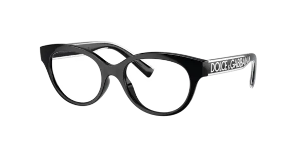 Dolce & Gabbana Phantos Eyeglasses - Black