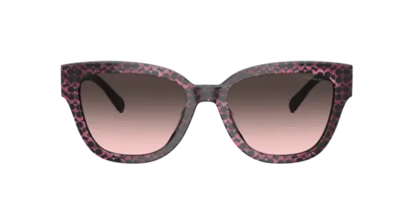 COACH Butterfly Sunglasses - Ruby Pearl Signature C