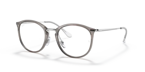 Ray-ban Rx7140 Eyeglasses - Transparent Gris