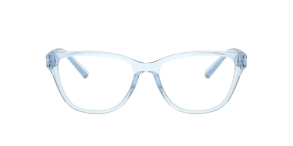 Armani Exchange Optical Glasses - Shiny Transparent Blue
