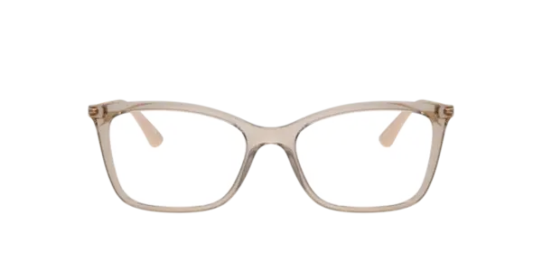 VOGUE Butterfly Eyeglasses - Transparent Caramel