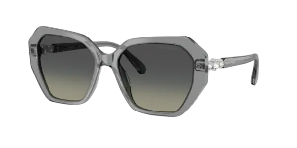 SWAROVSKI Irregular Sunglasses - Transparent Grey