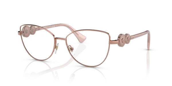 Versace Ve1284 Eyeglasses - Rose Gold