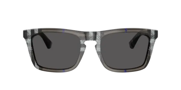 Burberry Square Frame Sunglasses - Check Lichen
