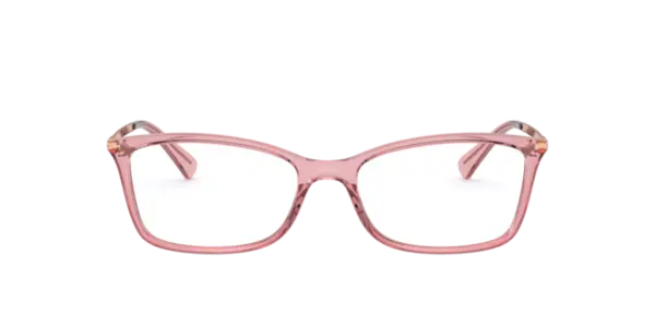 VOGUE Full Rim Pillow Eyeglasses - Transparent Pink