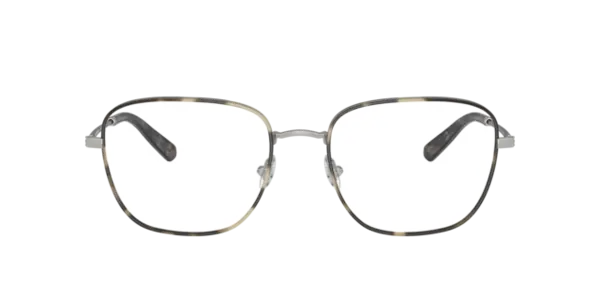 Brooks Brothers Square Optical Frames - Matte Silver