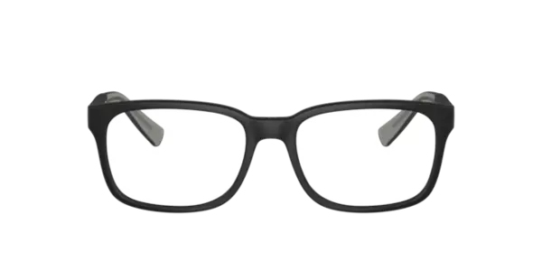 Armani Exchange Square Eyeglasses - Matte Black