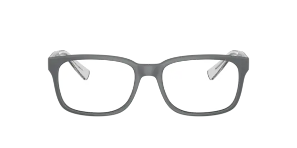 Armani Exchange Square Eyeglasses - Matte Grey