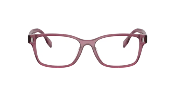 Tory Burch Rectangle Eyeglasses - Berry Transparent