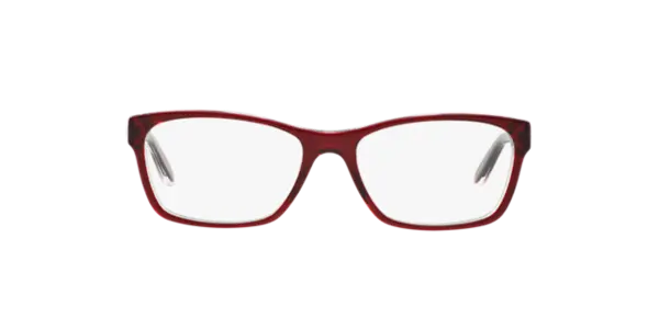 Ralph Lauren Ra7039 Eyeglasses - Shiny Transparent Red On Crystal