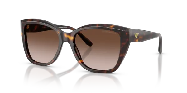 Emporio Armani Full Rim Sunglasses - Shiny Havana