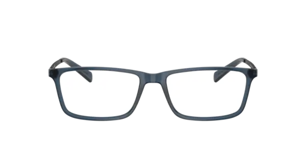 Armani Exchange Rectangle Eyeglasses - Transparent Blue