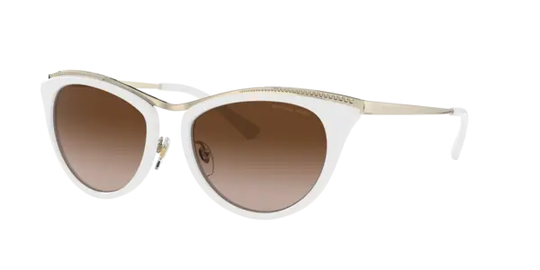 Michael Kors Sunglasses - Light Gold,white