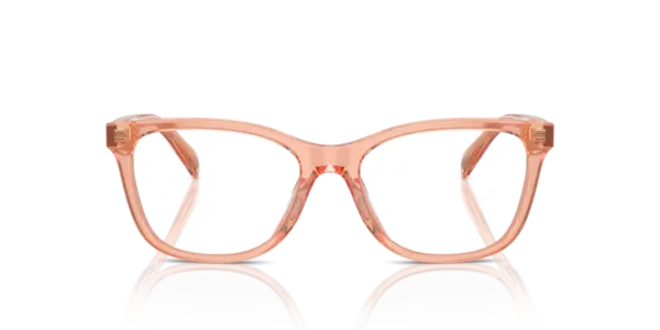 COACH Optical Square Frame - Transparent Saddle