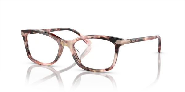COACH Hc6219u Eyeglasses - Écaille De Tortue Rose Nacré