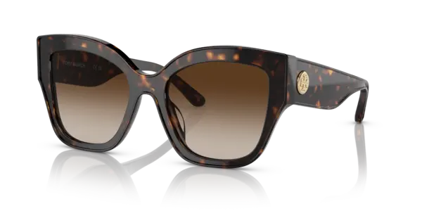 Tory Burch Ty7184u Sunglasses - Écaille De Tortue Foncée