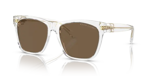 Ralph Lauren Full Rim Square Sunglasses - Crystal